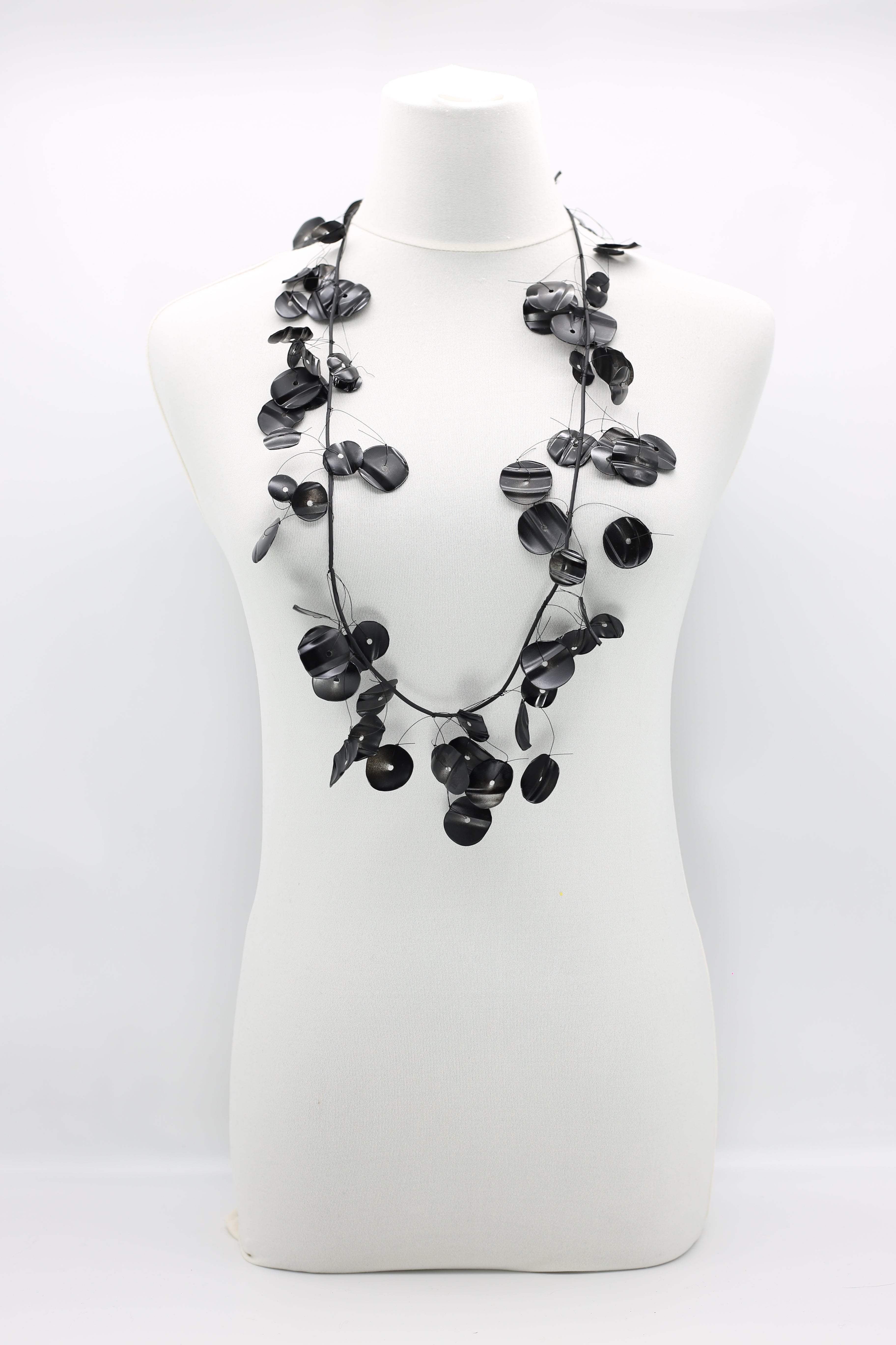 RECYCLED PLASTIC BOTTLE HANGING FLOWER BASKET NECKLACE - LONG – Jianhui ...