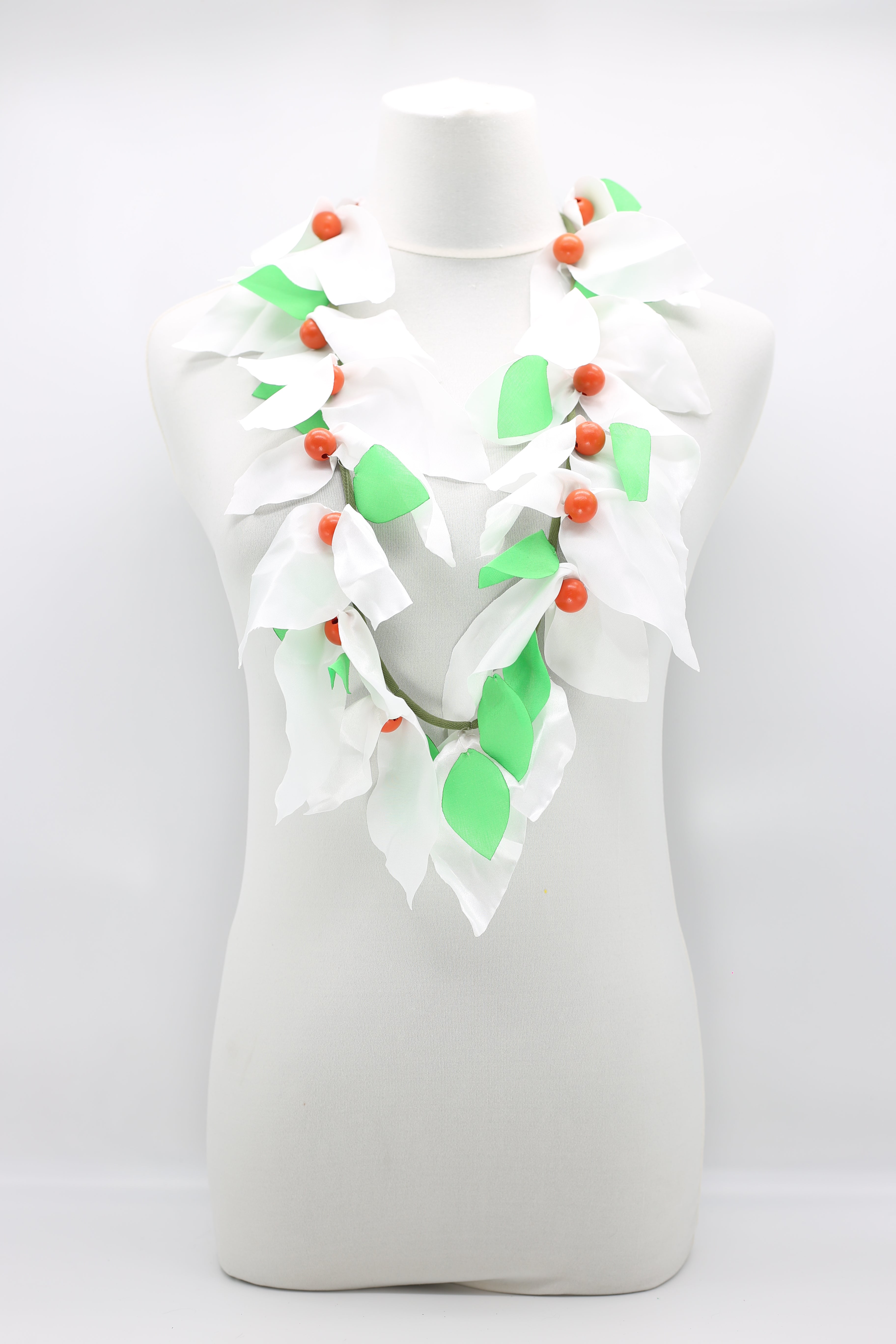 Silk Fabric Handkerchief Tree Necklace – Jianhui London