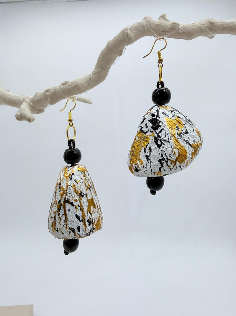 Handmade bells earrings - Hand Painted – Jianhui London