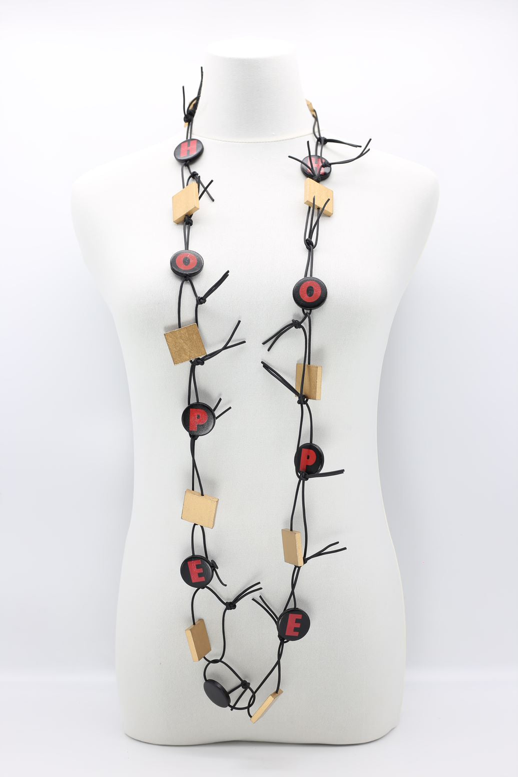 HOPE Chain Leatherette Necklaces – Jianhui London