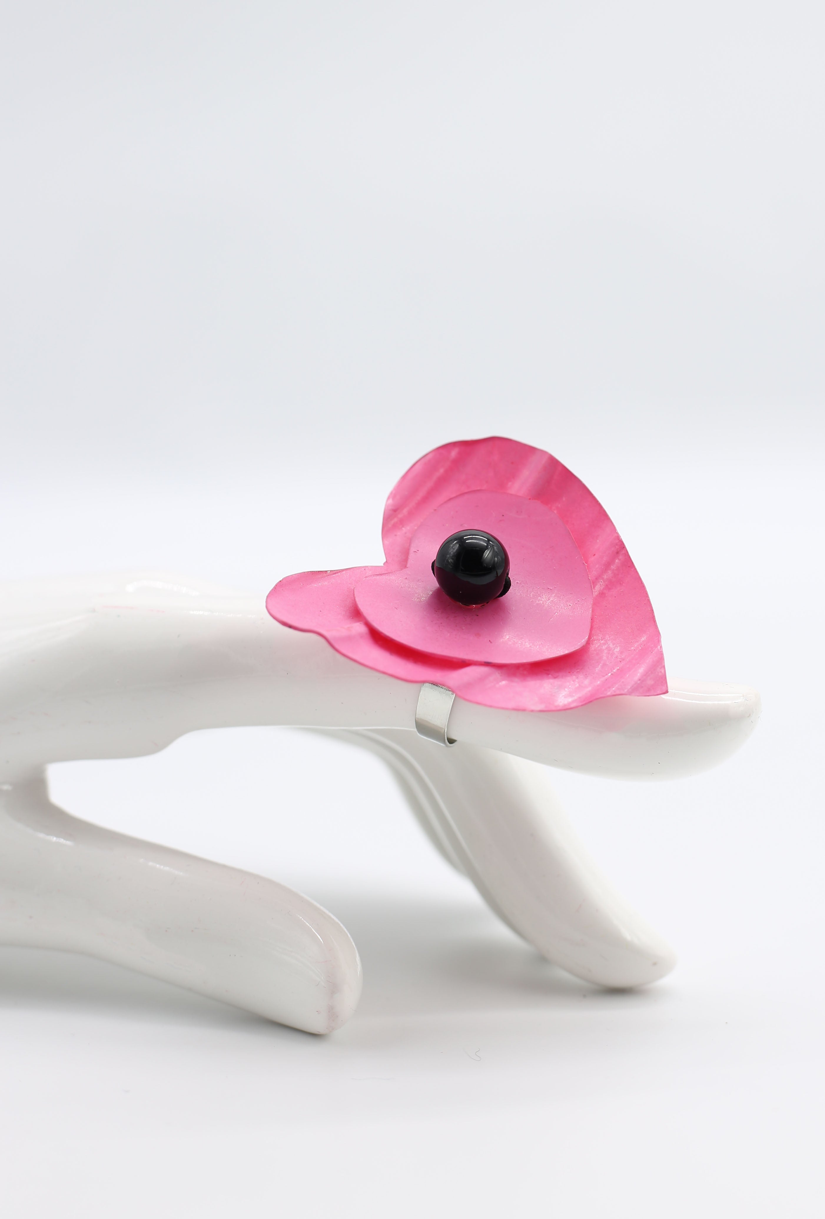 Recycled Plastic Heart Rings – Jianhui London